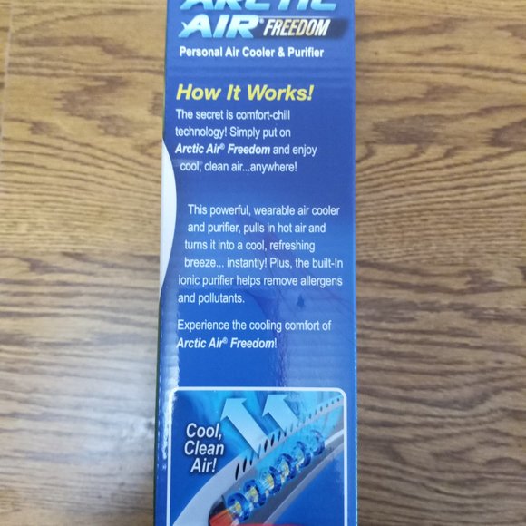As Seen On TV | Other | Nib Arctic Air Freedom Cooling And Air Purifier ...
